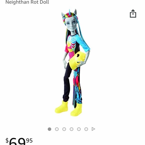 monster high | Toys | Monster High Neighthan Rot Doll | Poshmark